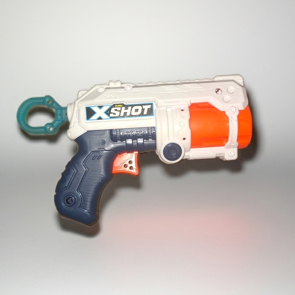 X-Shot | Toys | Zuru Xshot Mk3 Model Orange And Blue Action Blaster ...